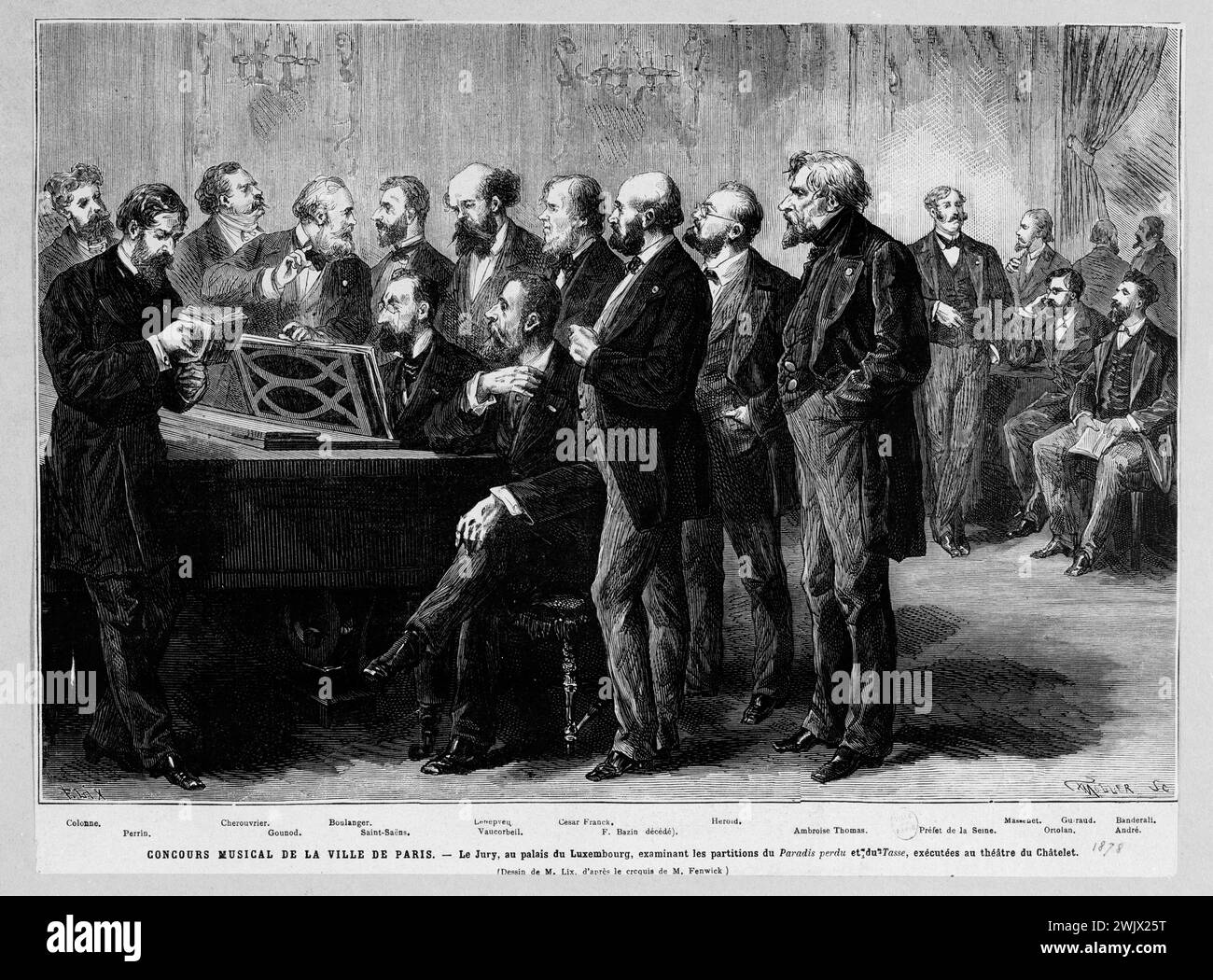 Frédéric Théodore Lix (1830-1897) and Moller after Fenwick. "Musical ...