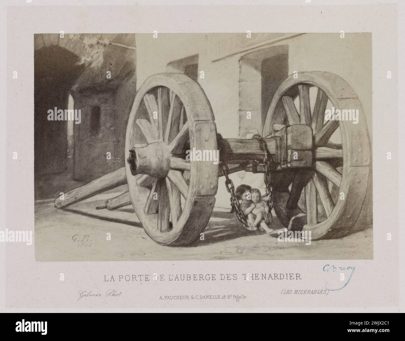 Gustave Brion (1824-1877). Illustration of the complete works "Les ...