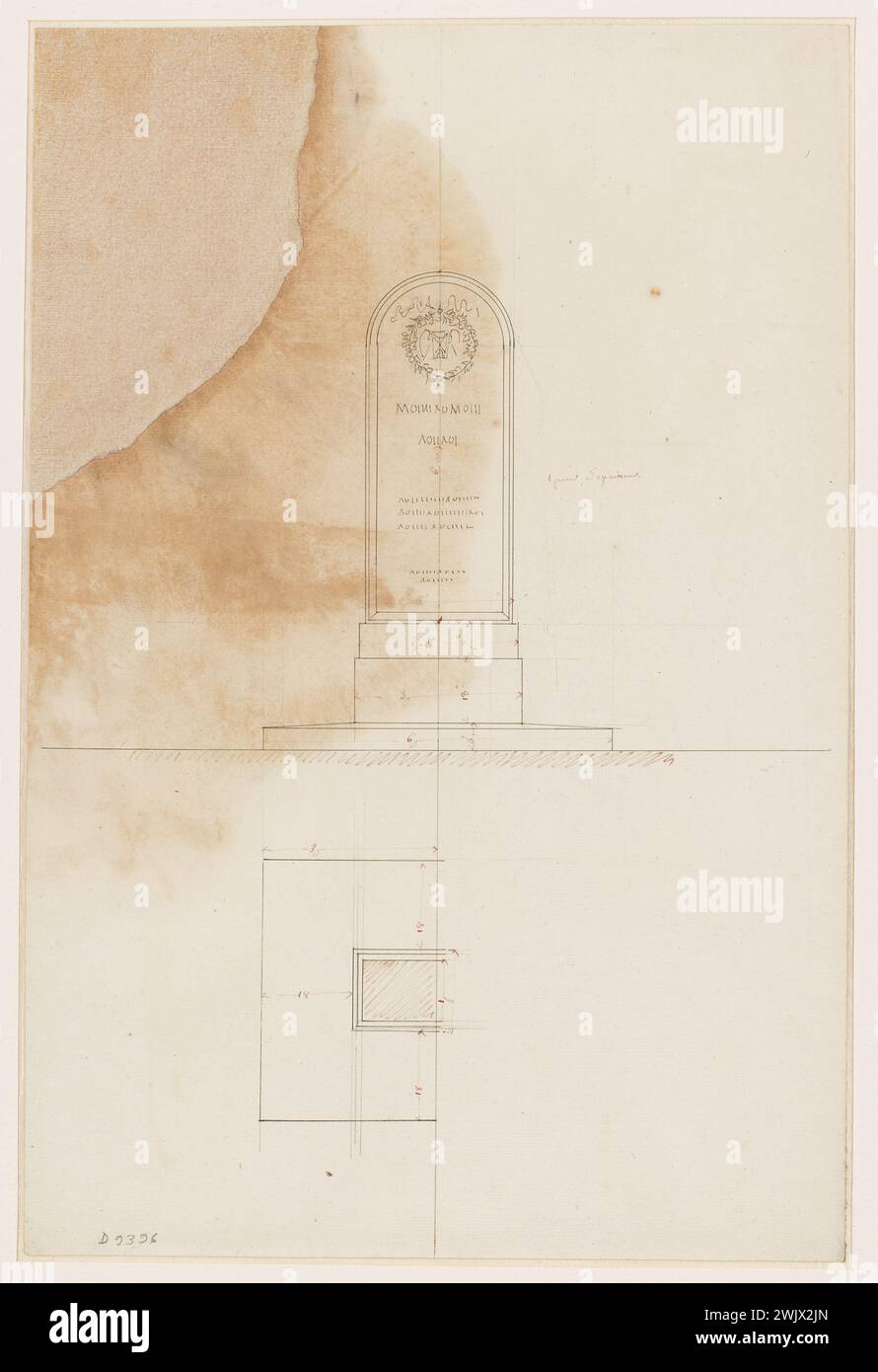 Leclère, Achille-François-René (n.1785-10-29-D.1853-12-23), Funeral ...