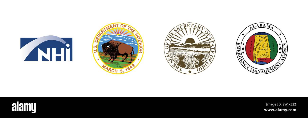 Secretary of the department of the interior Stock Vector Images - Alamy