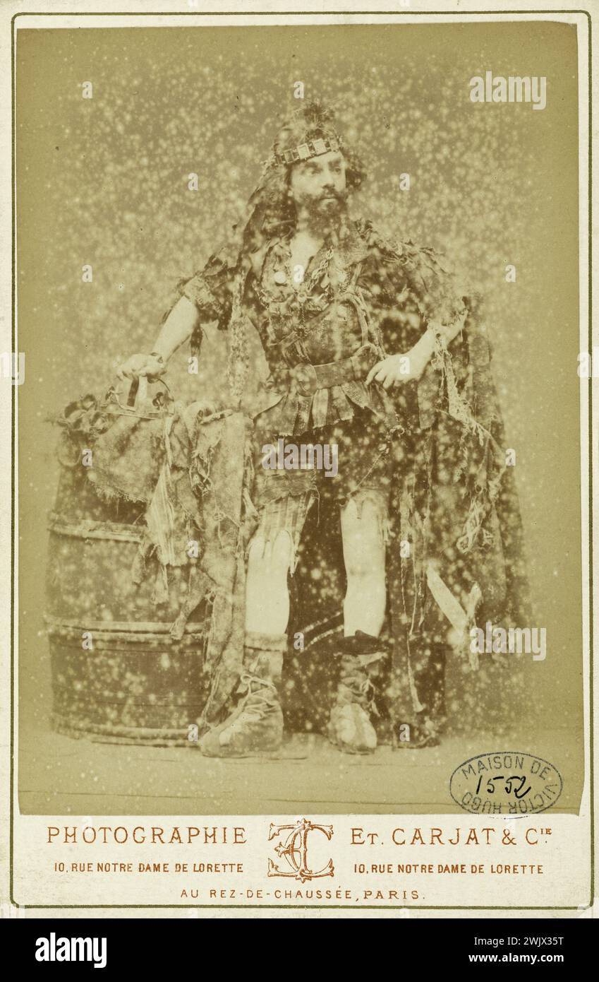 Mortimer in the role of the King of Truas, in "Notre-Dame de Paris" by ...