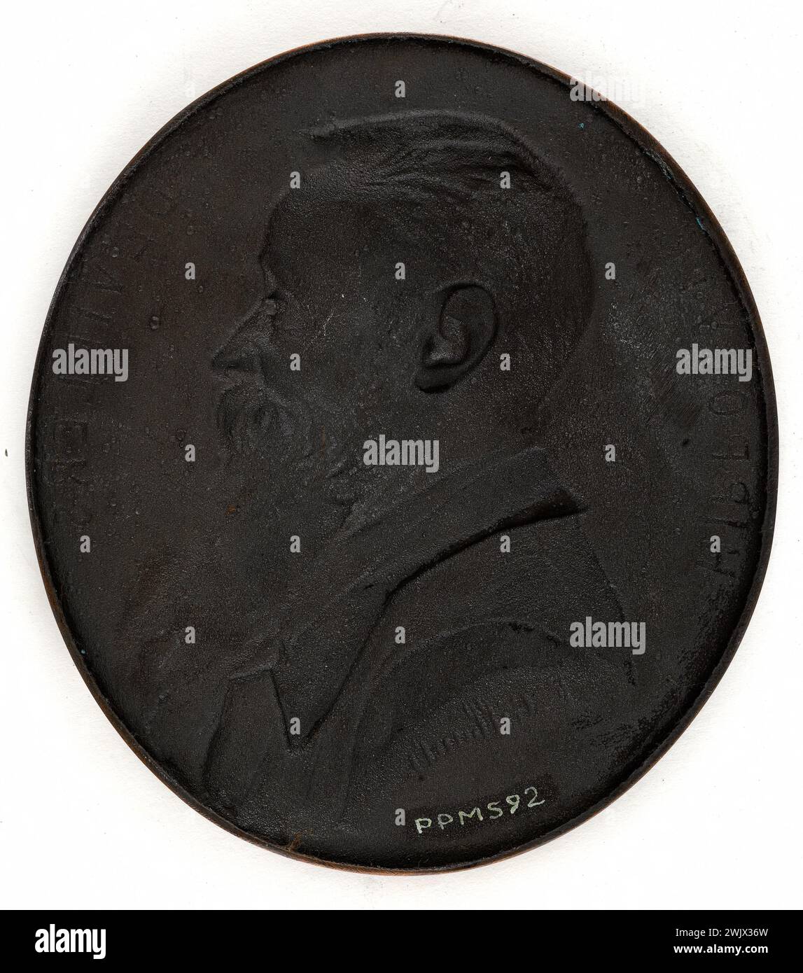 Ferdinand Gilbault (1837-1926). "Hyppolite DEVILLERS MEDAILLE PLATE ...