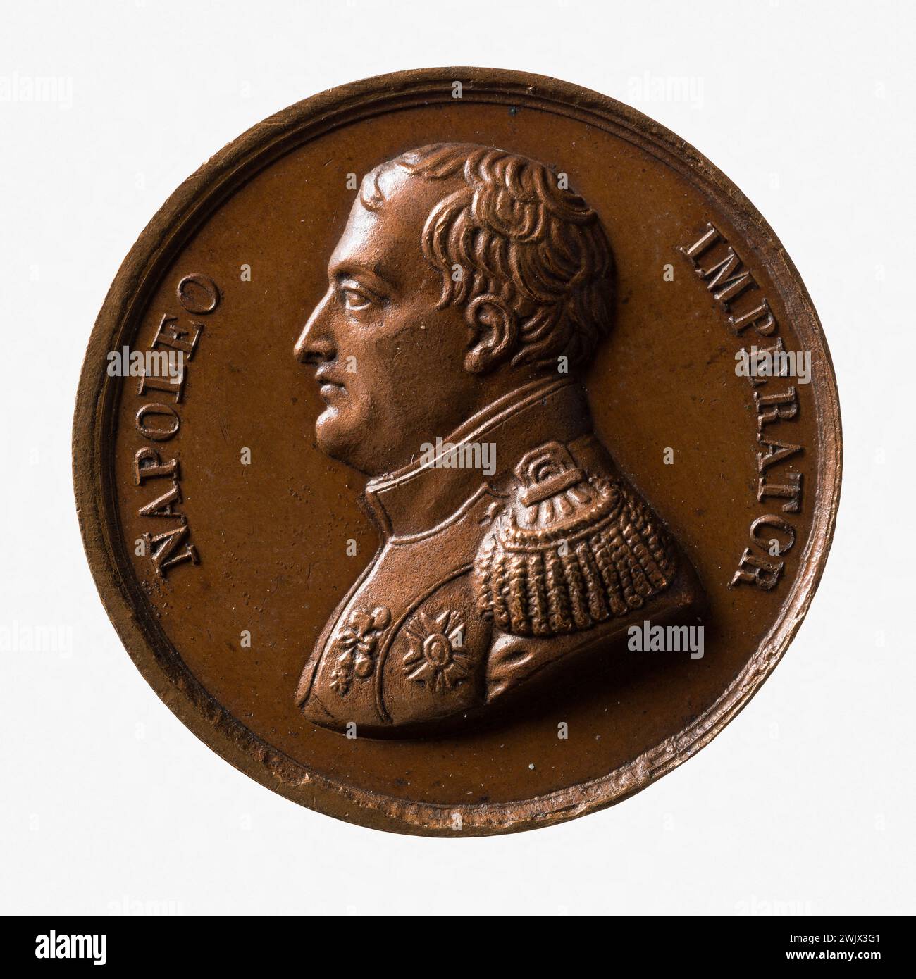 Bertrand Andrieu (1761-1822). "Napoleo Imperator", Cuper, 1810. Paris ...