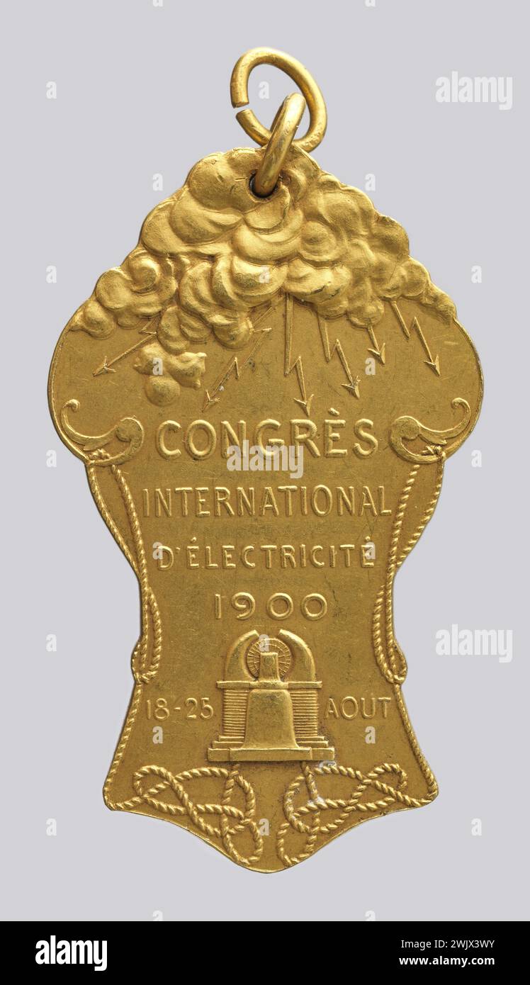 Anonymous, International Congress of Electricity, August 1900 (Title ...