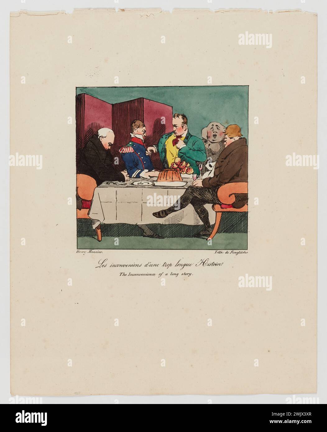 Monnier, Henry Bonaventure (N.1799-06-07-D.1877-01-03), The Unmistans ...