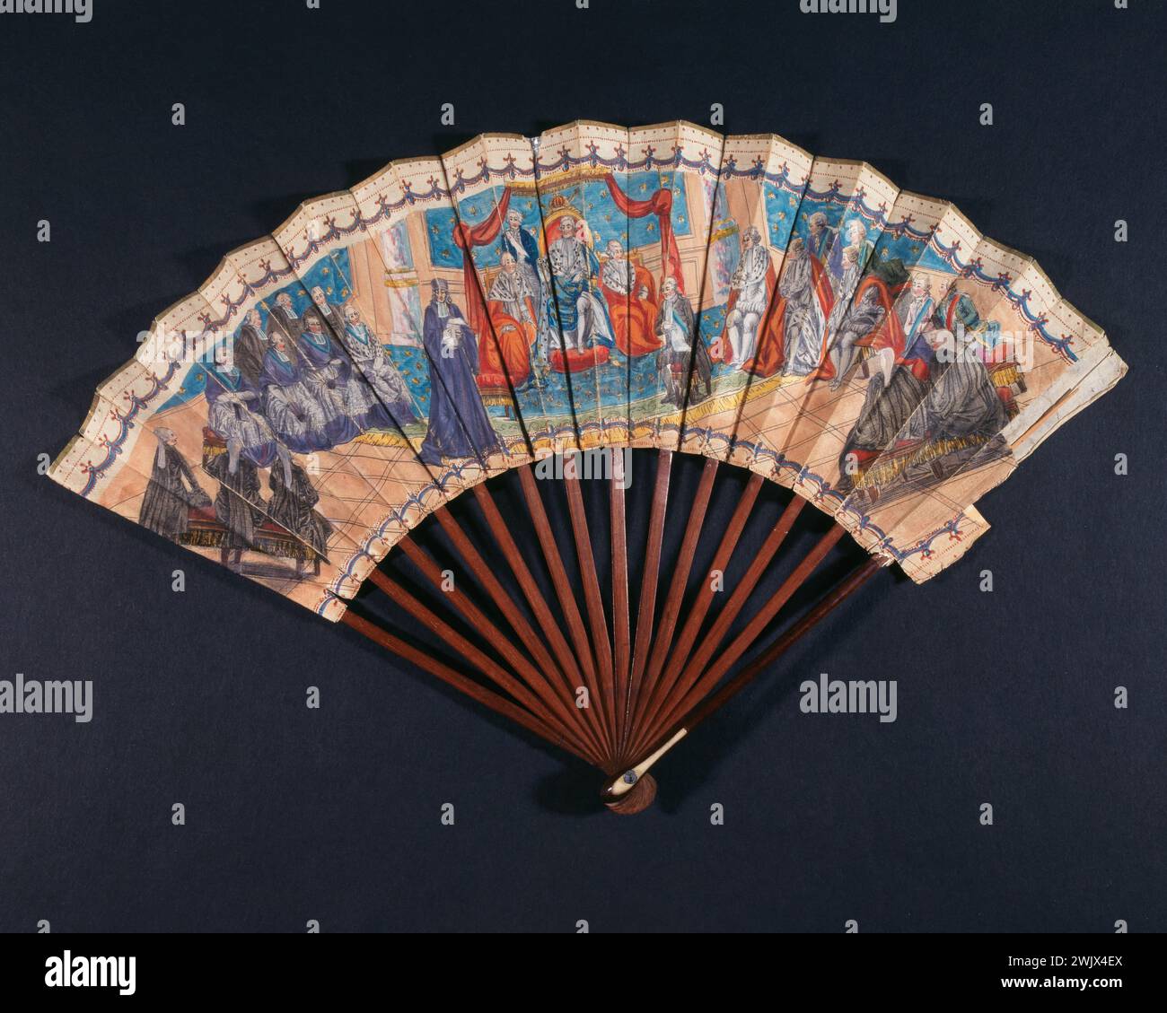 Anonymous. Assembly of notables in 1787 (front). Ventail. Paris ...