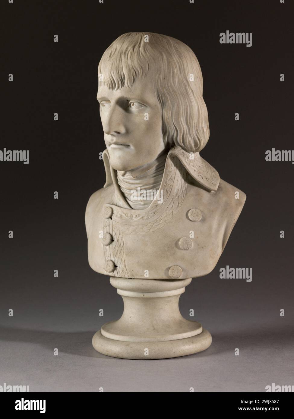 Manufacture of Sèvres. "Bust of Napoleon Bonaparte". Biscuit (porcelain ...