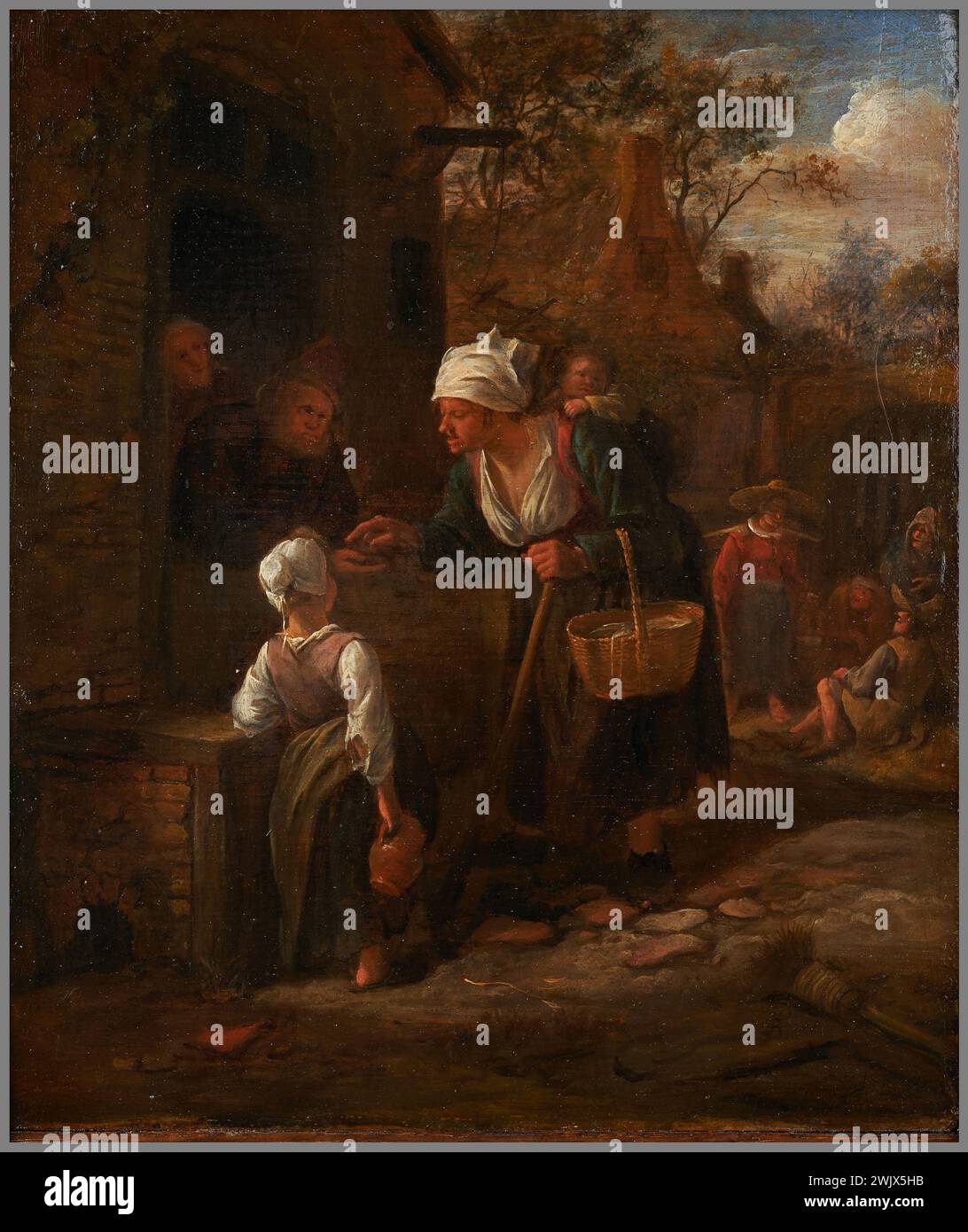 Steen, Jan Havicksz (n.1626 - D.1679), La Décéuse de Gonne Aventure ...