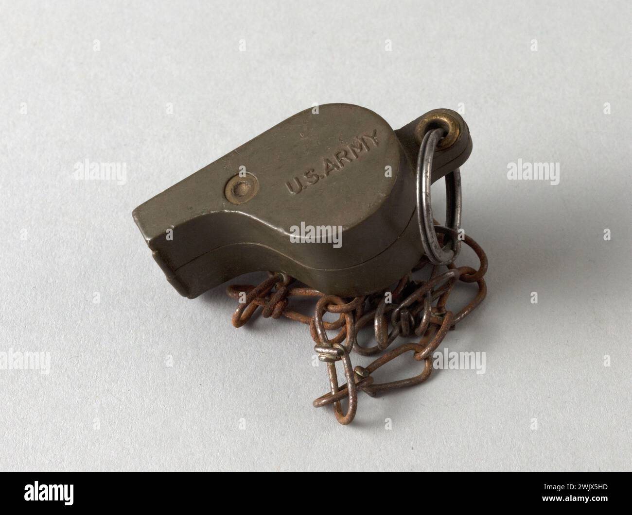 War 1939-1945. US regulatory roulette whistle. General Leclerc Museum ...