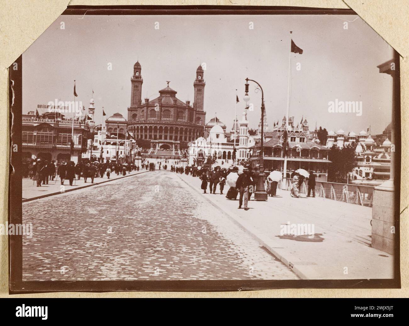 Anonymous. Album of the 1900 Universal Exhibition. Trocadéro. 1900 ...