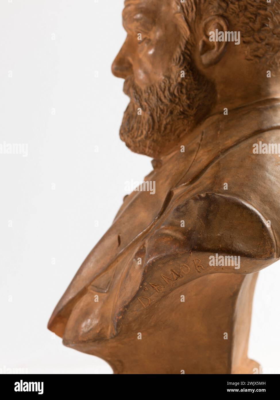 Vincenzo d'Amore. "Victor Hugo". Plaster. Paris, house of Victor Hugo ...