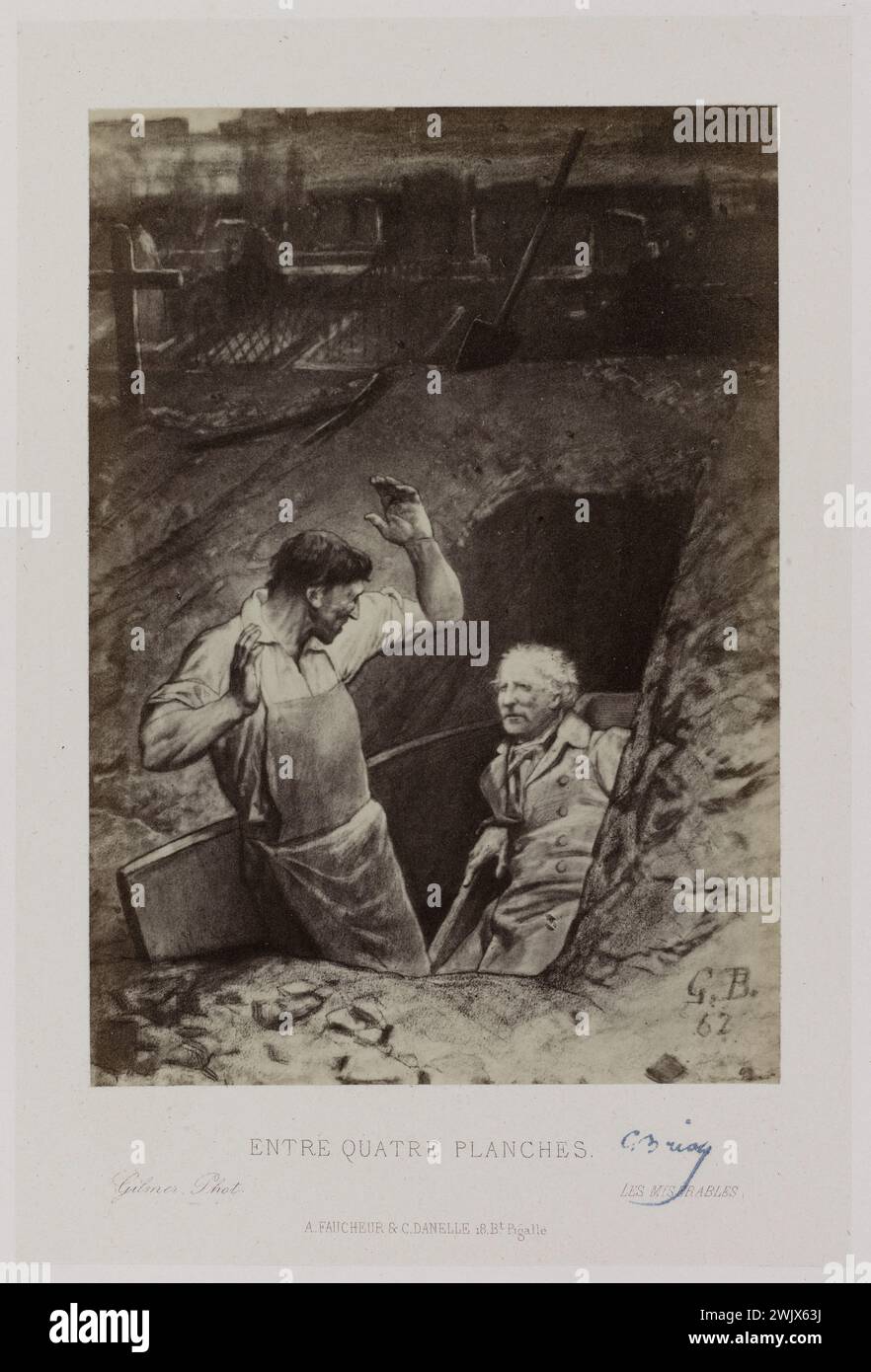 Gustave Brion (1824-1877). Illustration of the complete works "Les ...