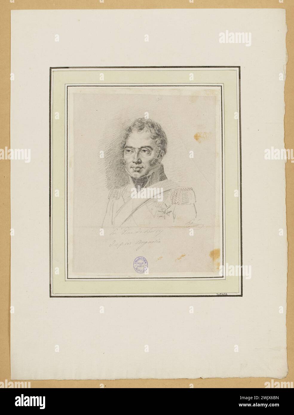 Anonymous, portrait of Charles Ferdinand Duke of Berry. (Dummy title ...
