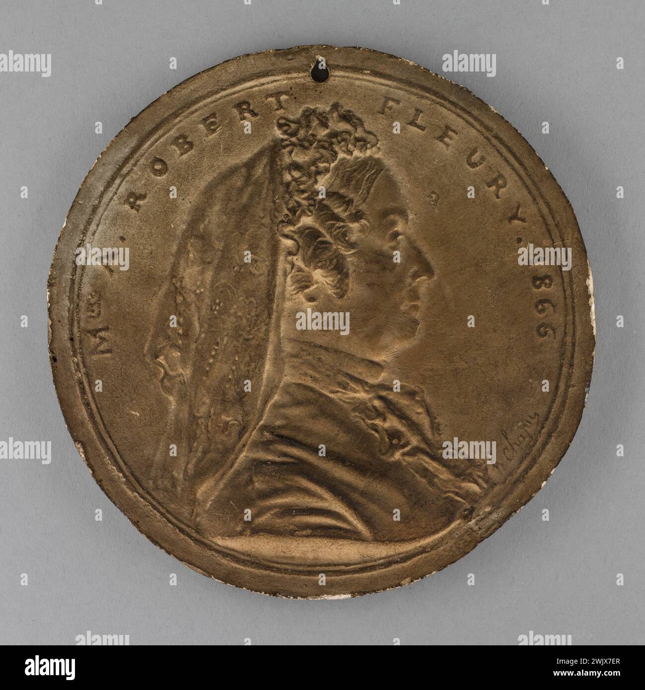 Henri Michel Antoine Chapu (1833-1891). "Ms. Robert -Fleury - 1866 ...