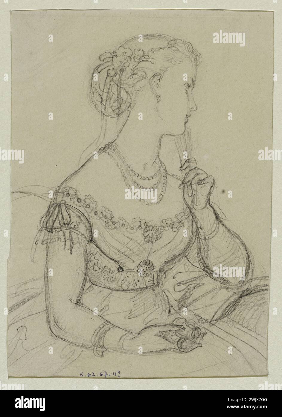 Corsage decollete hi-res stock photography and images - Alamy