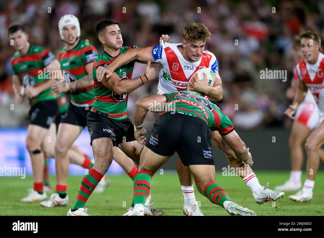 Sydney, Australia. 17th Feb, 2024. Toby Couchman of the St. George ...