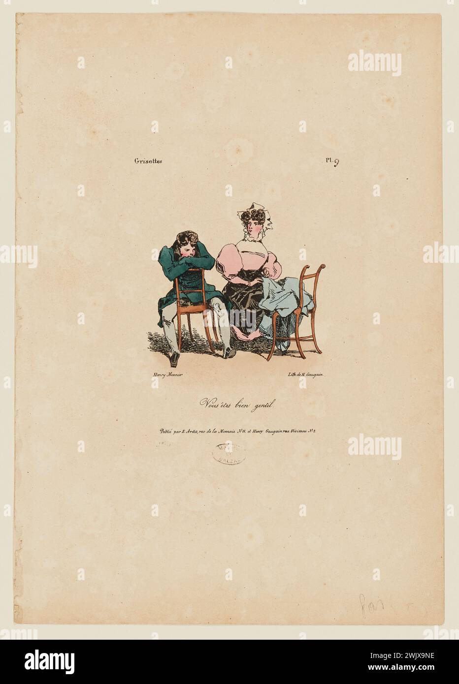 Monnier, Henry Bonaventure (N.1799-06-07-D.1877-01-03), you are very ...