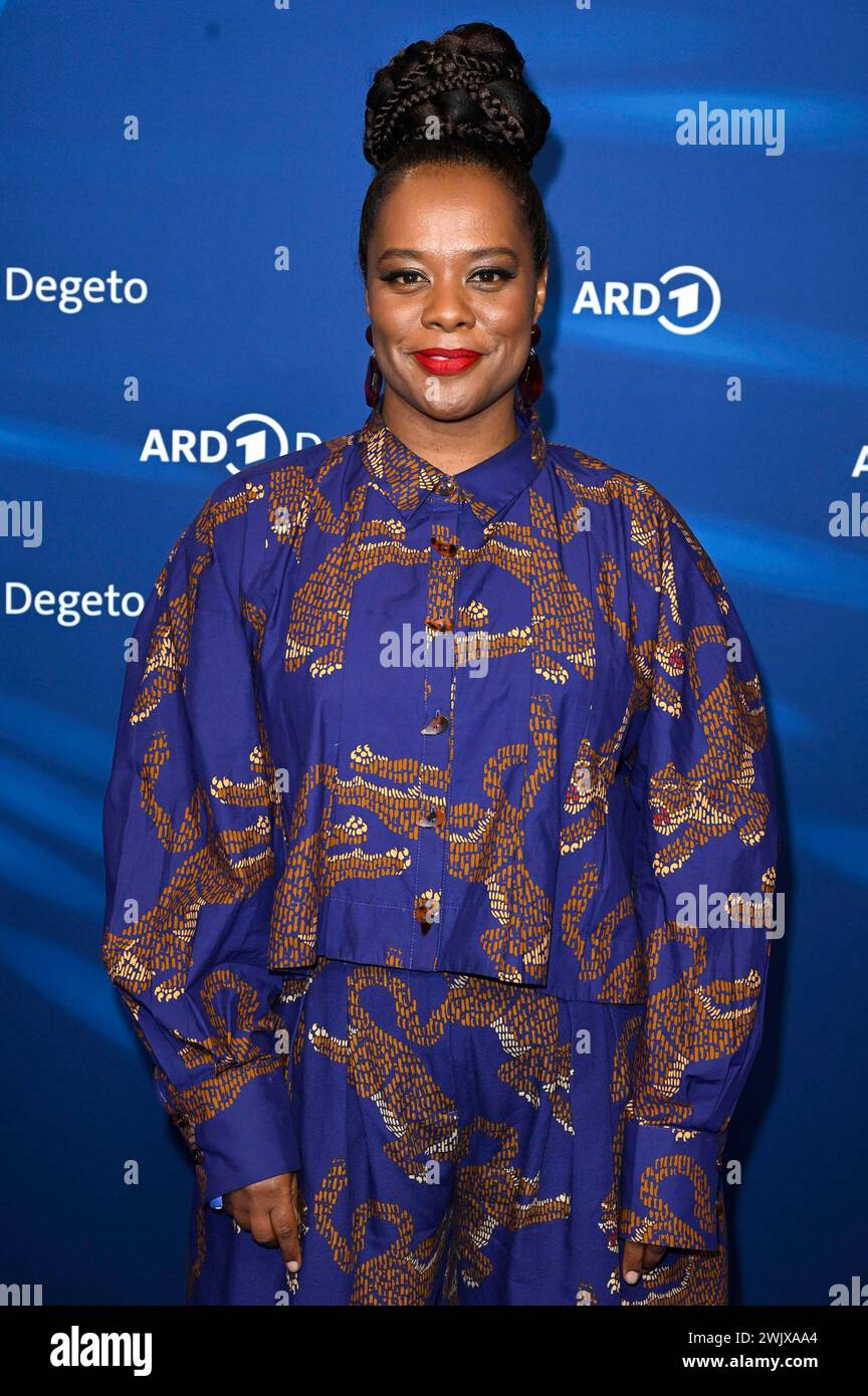 Denise MBaye bei der ARD Blue Hour 2024 im Rahmen der Berlinale 2024 im ...