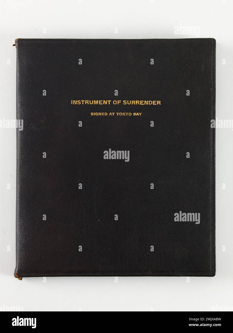 Instrument of Surrender signed at Tokyo Bay (Capitulation acts of Japan ...