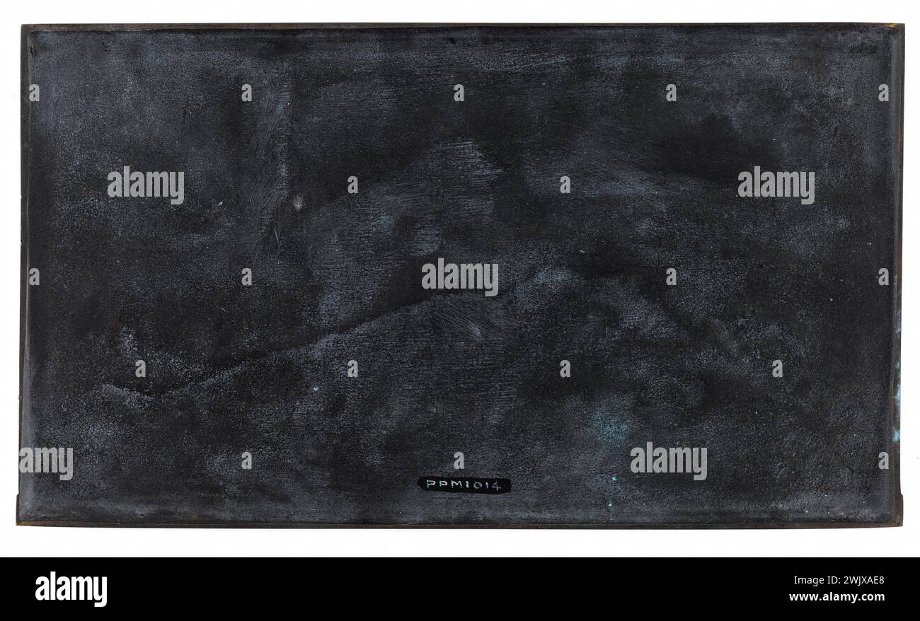 Jean-Baptiste Emile Dropsy (1848-1923). "Medal plate. Victimam Mundi ...