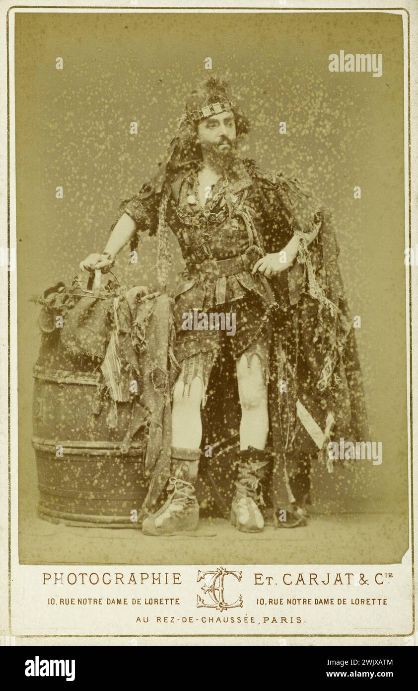 Mortimer in the role of the King of Truas, in "Notre-Dame de Paris" by ...