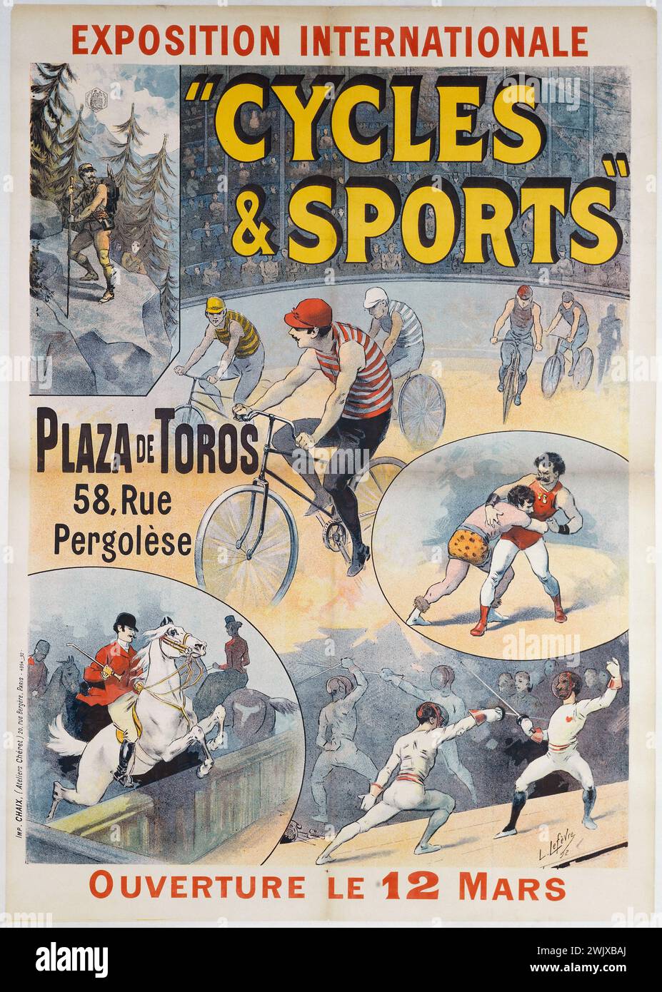 Lucien Lefèvre (born in 1850). Chaix printing. "International ...