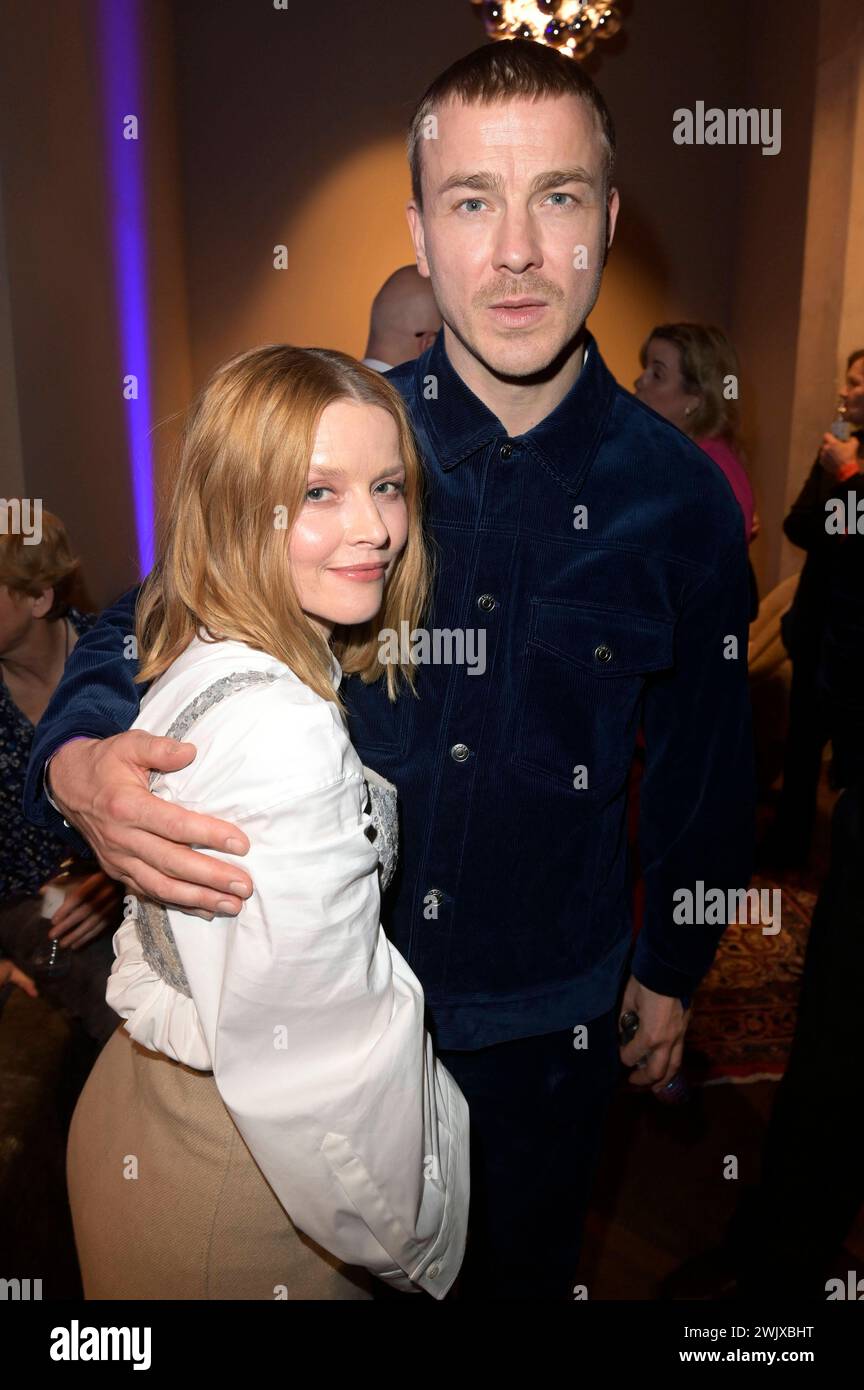 Karoline Schuch und Albrecht Schuch bei der ARD Blue Hour 2024 im ...