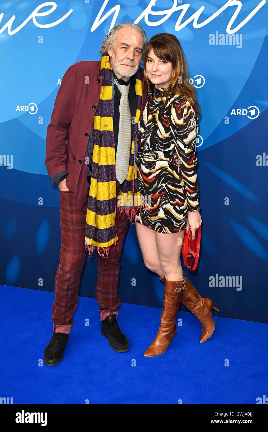 Christian Kohlund und Ina Paule Klink bei der ARD Blue Hour 2024 im ...