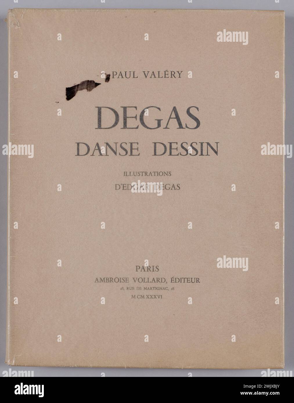 Valéry, Paul (n.1871-10-30-D.1945-07-20), Dance Drawing (main title ...