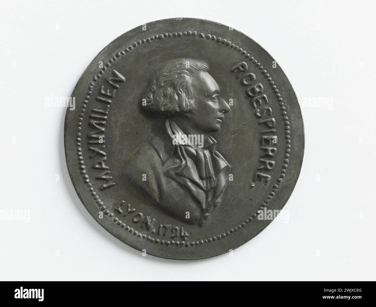 Maximilien Robespierre (1759-1794), deputy for the Constituent Assembly ...