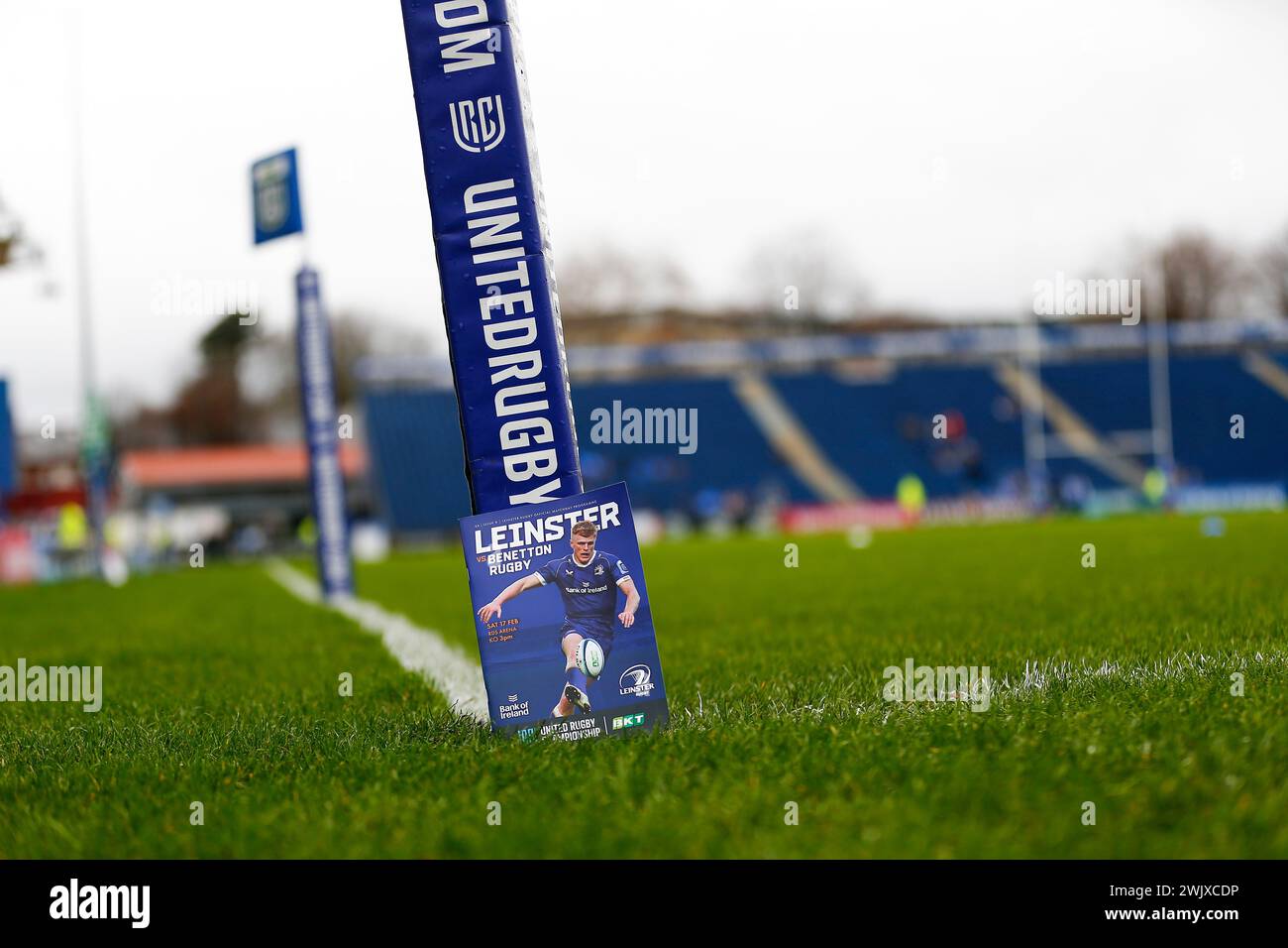 RDS Arena, Ballsbridge, Dublin, Ireland. 17th Feb, 2024. United Rugby ...