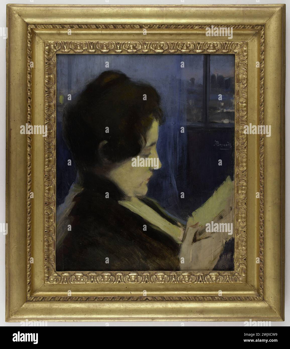 Albert Besnard (Paul Albert Besnard, dit, 1849-1934). Portrait of ...