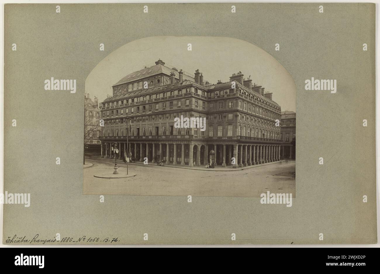 French Theater (current Comédie-Française), Paris (1 arr.). Photograph ...
