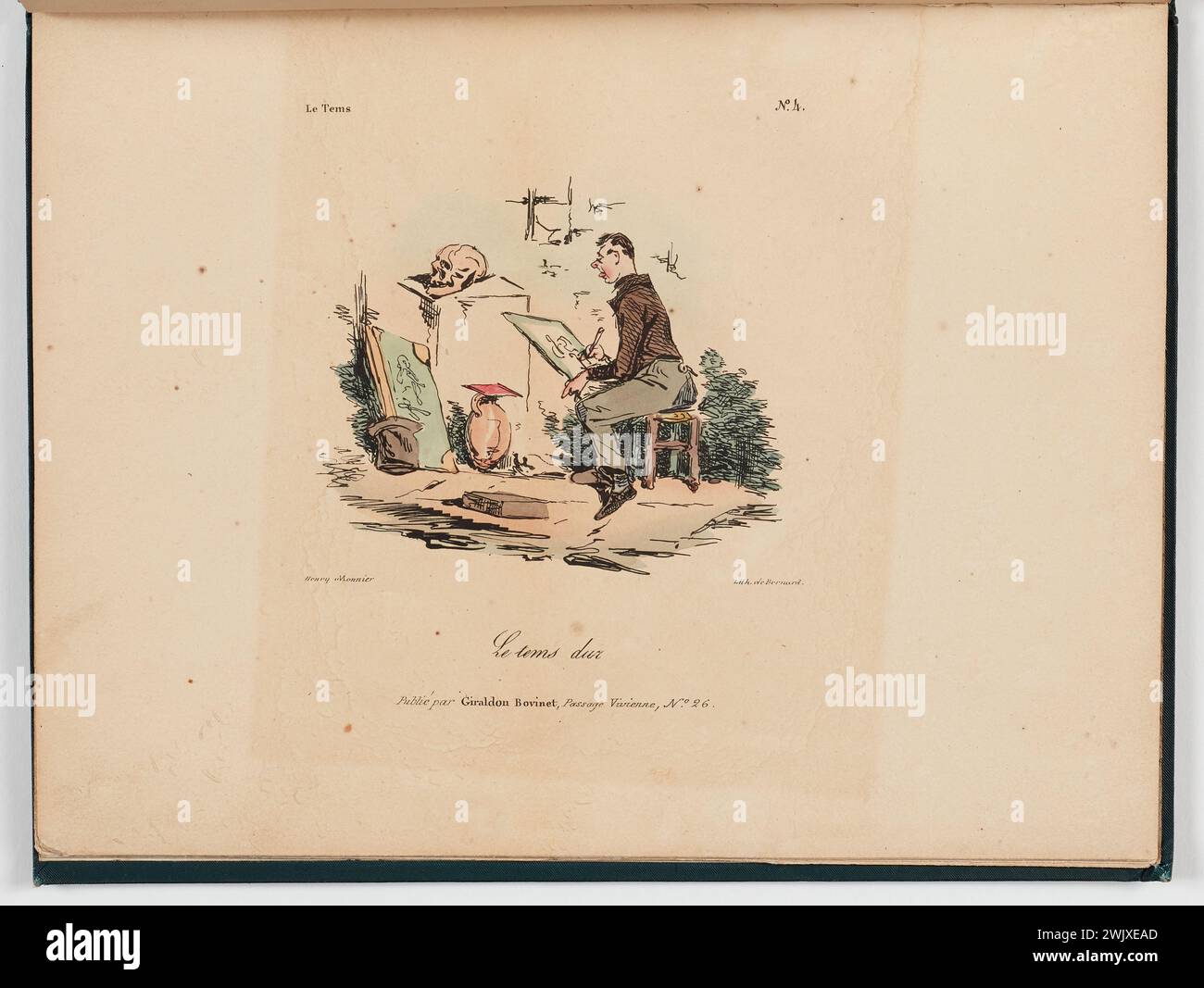 Monnier, Henry Bonaventure (N.1799-06-07-D.1877-01-03), LE TIME DUR ...