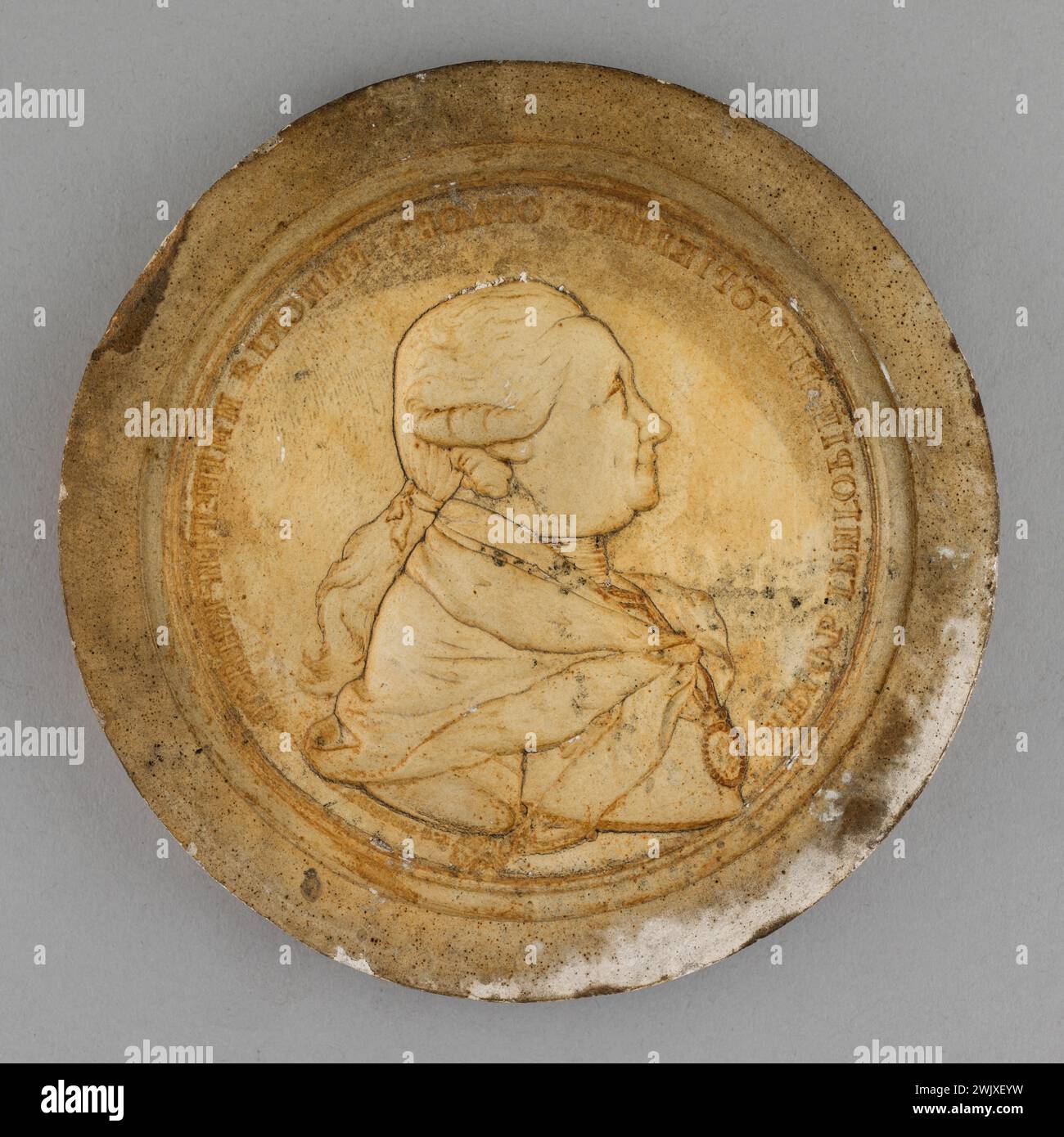 Anonymous. Portrait of a man carrying a Catherine II medallion around ...