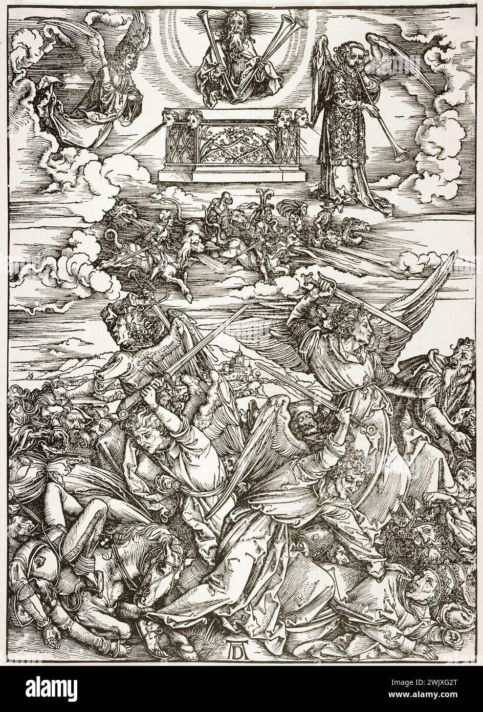Albrecht Dürer (1471-1528). "The four Avengers Bartsch 69; Latin ...