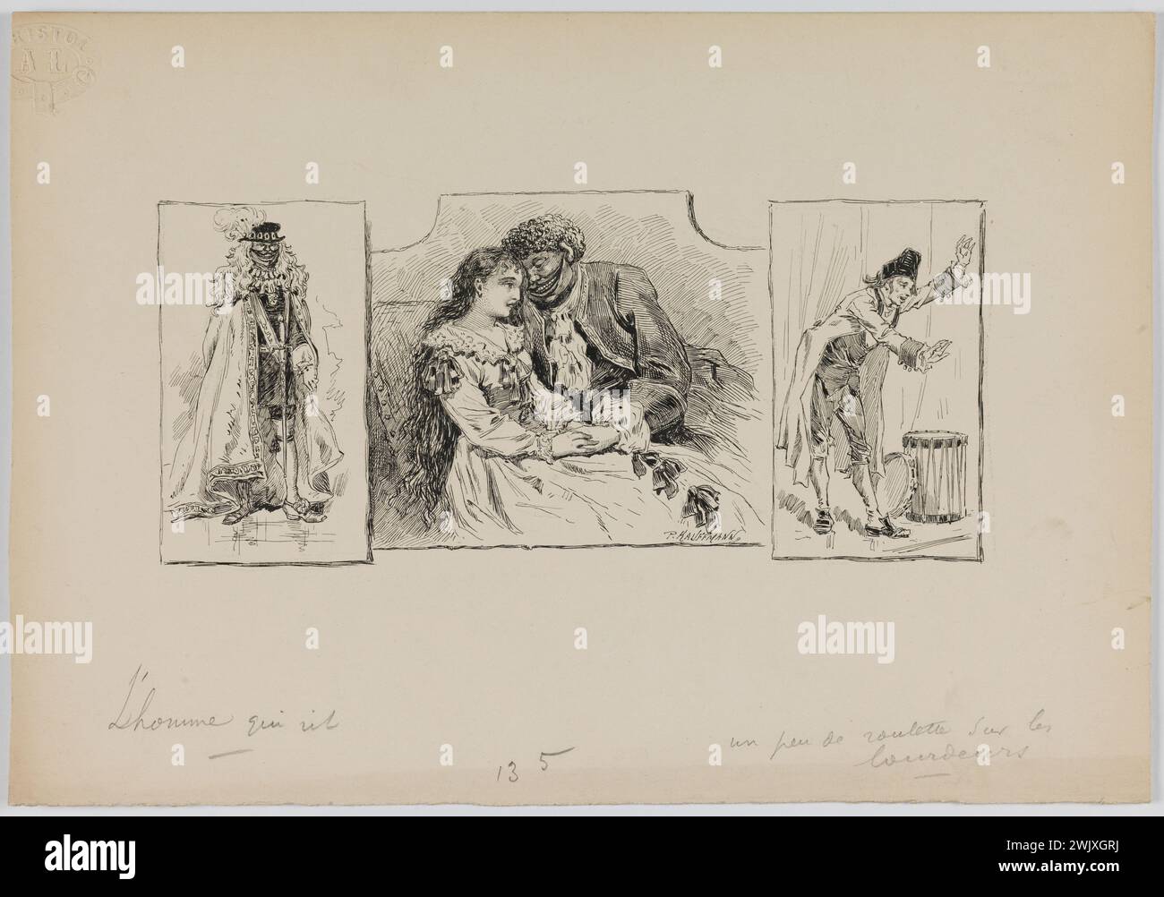 Paul Adolphe Kauffmann (Peka, 1849-1940). "Title vignette for the ...