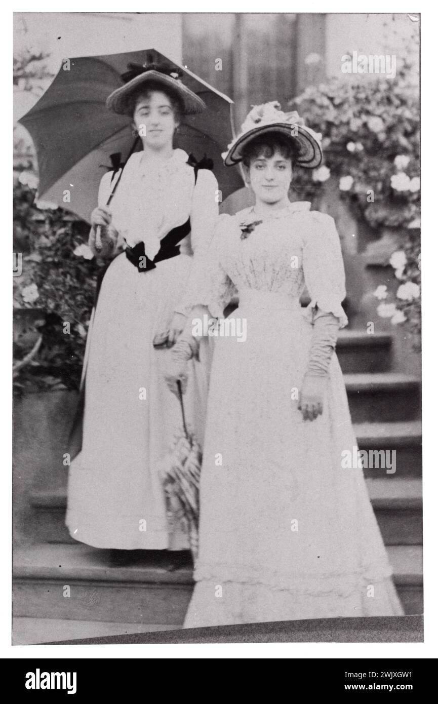 Jeanne Hugo and Pauline Ménard-Dorian, her sister-in-law, first wife of ...