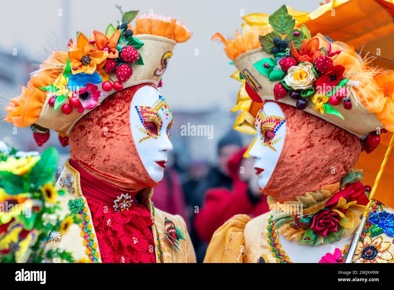 Masks Carnival Venise 2024