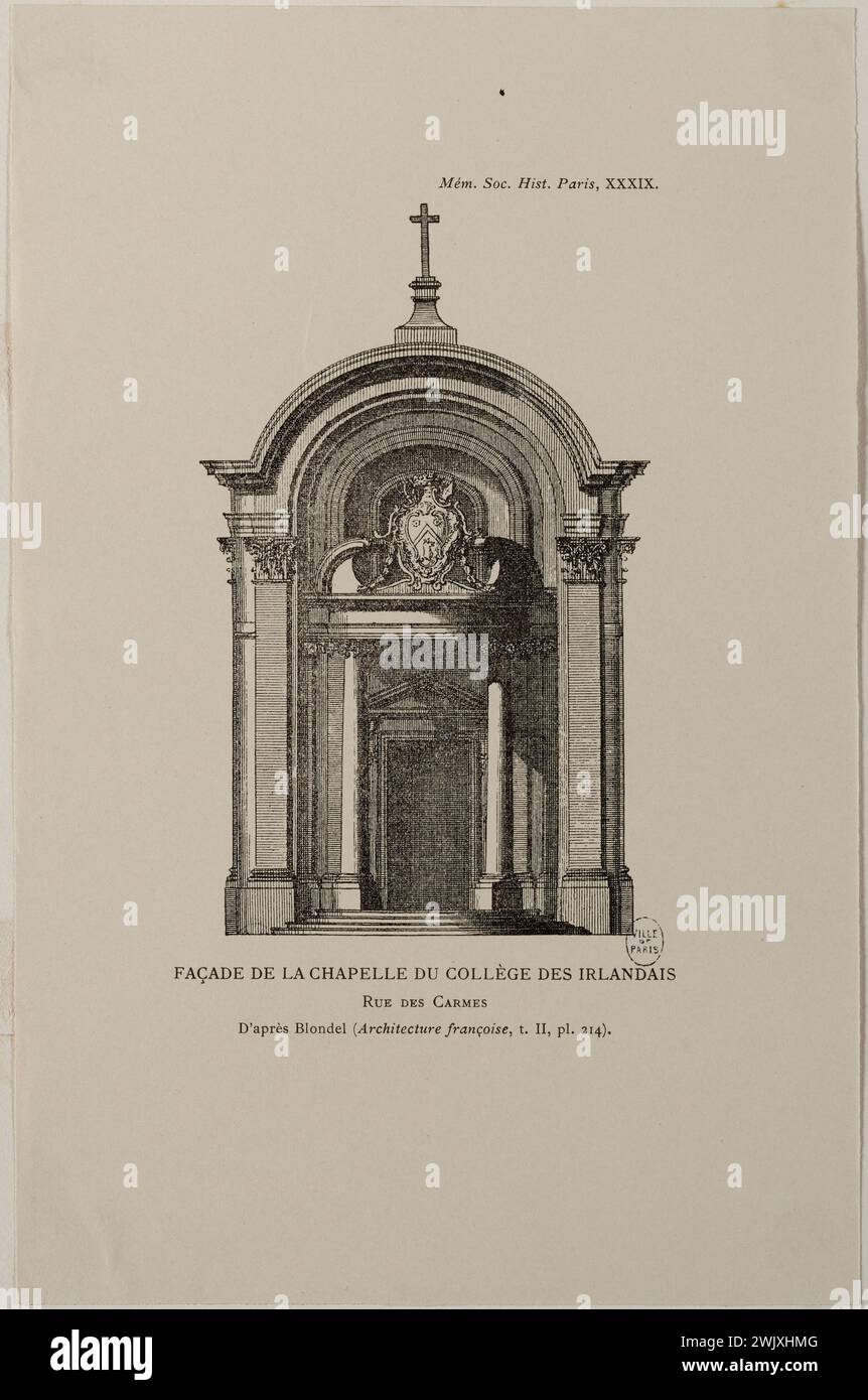 The irish college paris hi-res stock photography and images - Alamy