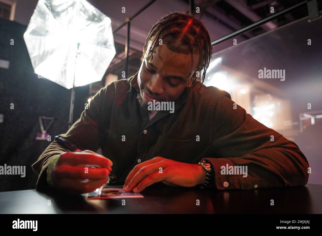 Safety booth hi-res stock photography and images - Alamy