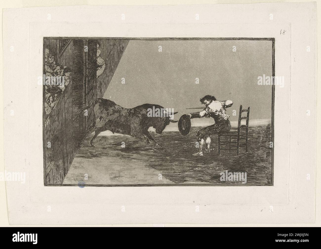 Francisco de goya bullfight hi-res stock photography and images - Alamy