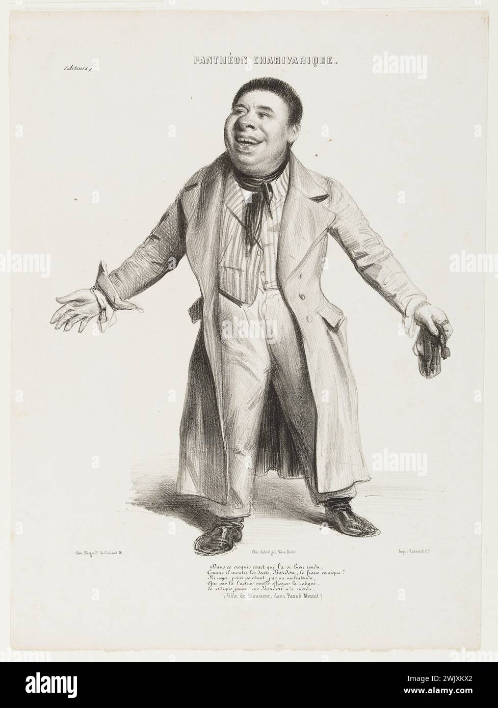 Benjamin Roubaud (1811-1847). "In this exact sketch that made him so ...