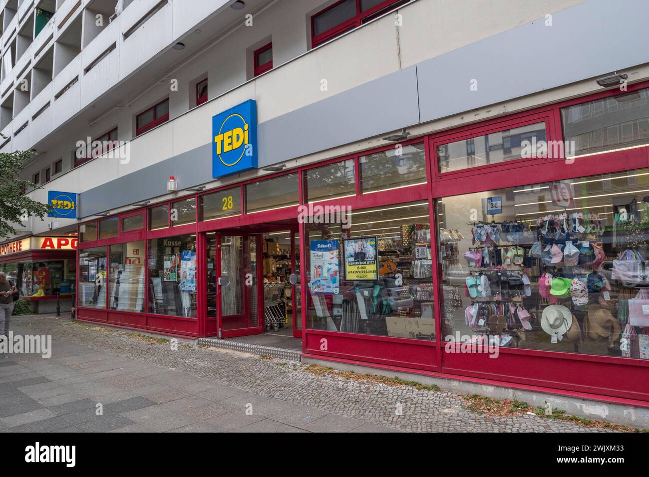 Tedi discount hi-res stock photography and images - Alamy