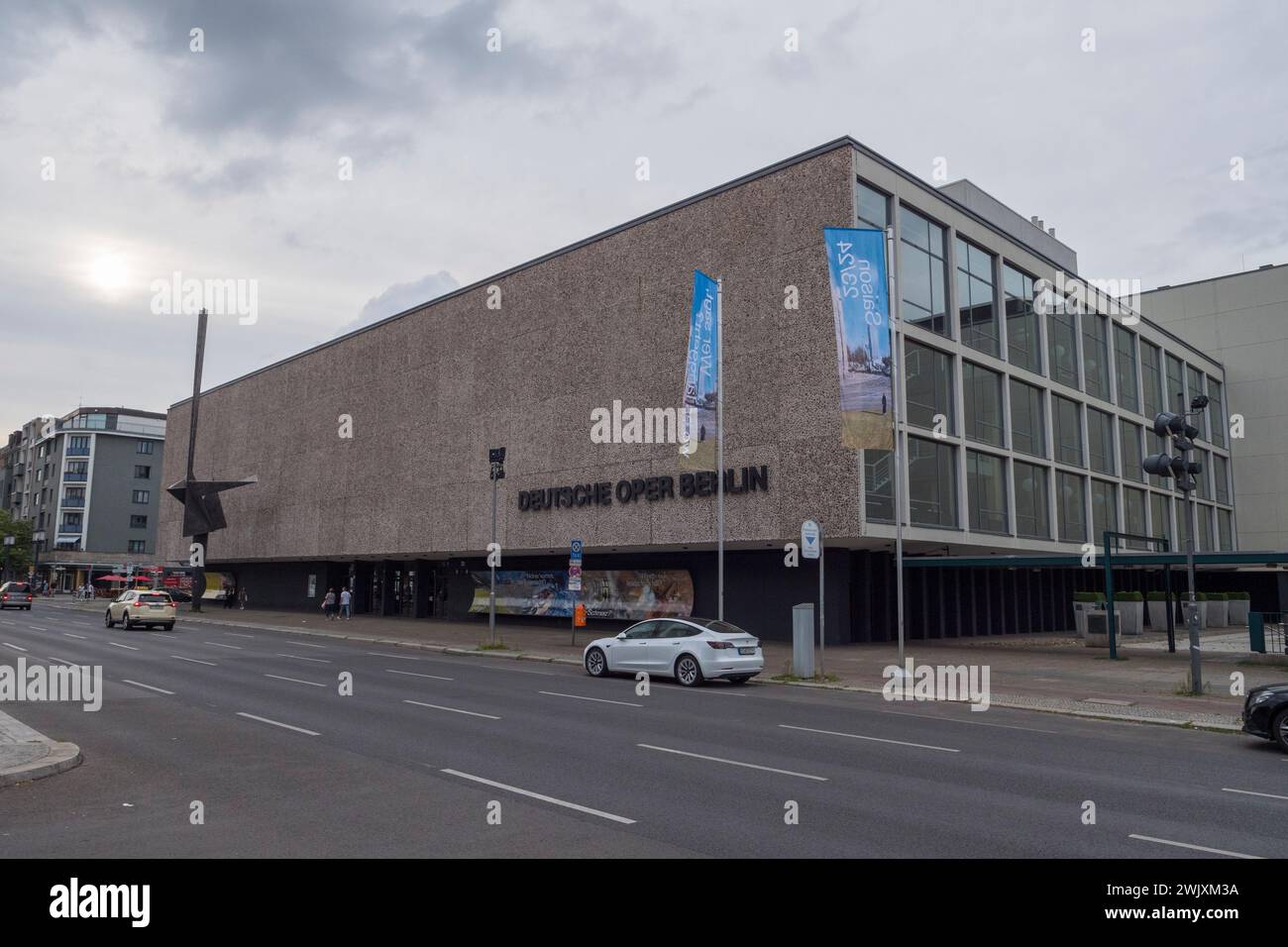 The Deutsche Oper Berlin (Opera House), Bismarckstraße, Charlottenburg ...