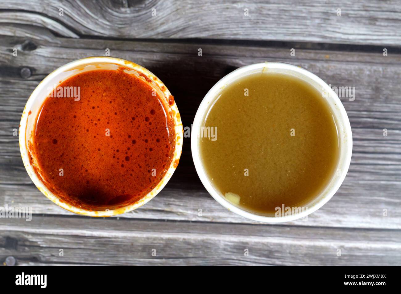 Sauces of spices and peppers sauce called Shatta, hot sauce is ...
