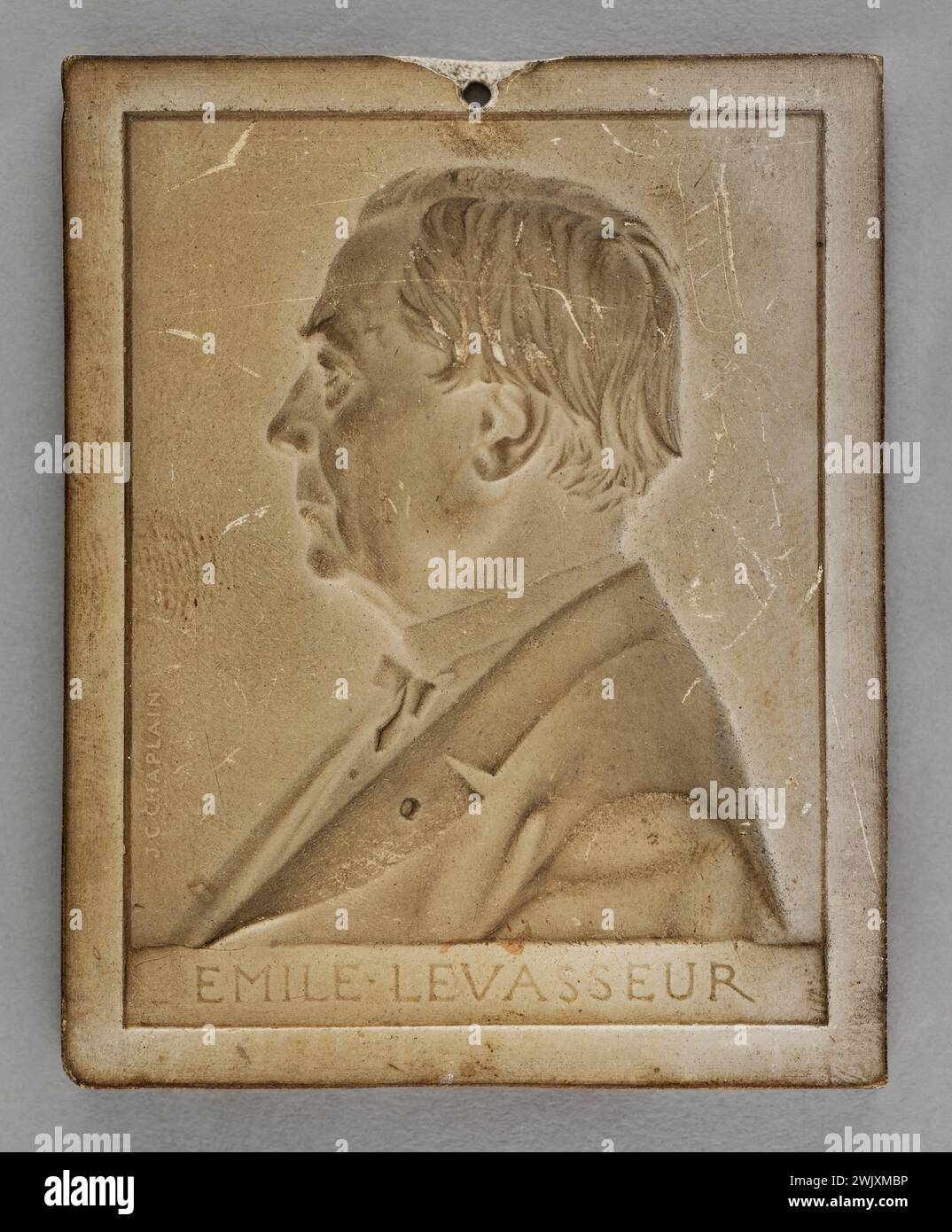 Alexandre Jules Clément Chaplain (1839-1809). Portrait of Emile ...