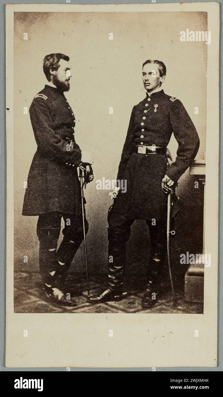 Anonymous, the Count of Paris (Philippe d'Orléans, in profile) and his ...