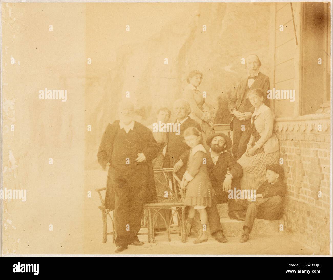 Quinet, Achille. "Victor Hugo at Paul Meurice in Veules-les-Roses ...