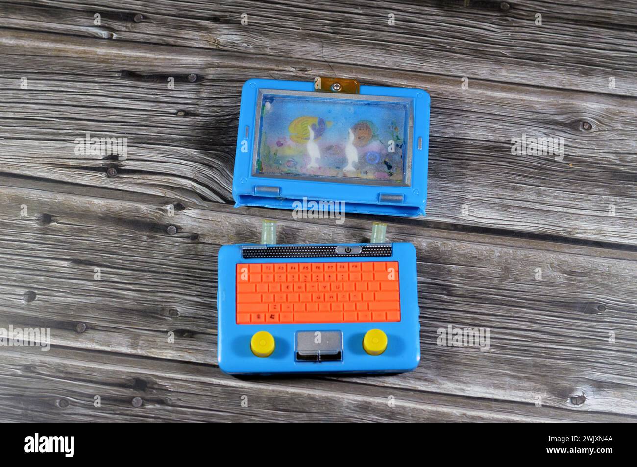 Cairo, Egypt, February 12 2024: broken plastic toy for children with ...